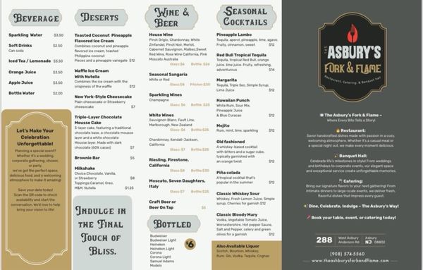 THE ASBURY’S FORK & FLAME - Updated July 2025 - 288 W Asbury Anderson Rd, Asbury, New Jersey ...