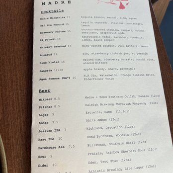 MADRE - Updated May 2025 - 292 Photos & 118 Reviews - 518 N West St ...