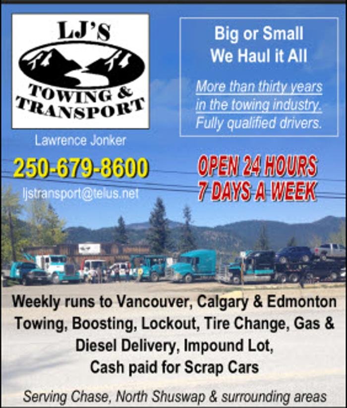 LJ’S TOWING & TRANSPORT - Updated February 2025 - 7519 Trans Canada ...