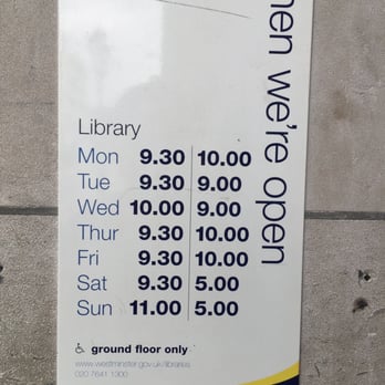 PADDINGTON LIBRARY - Updated October 2025 - Porchester Rd, London ...