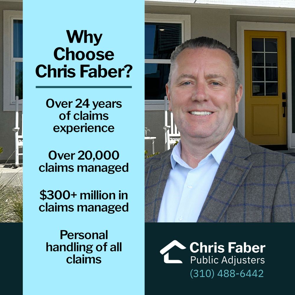 CHRIS FABER PUBLIC ADJUSTERS - Updated September 2025 - Castaic ...