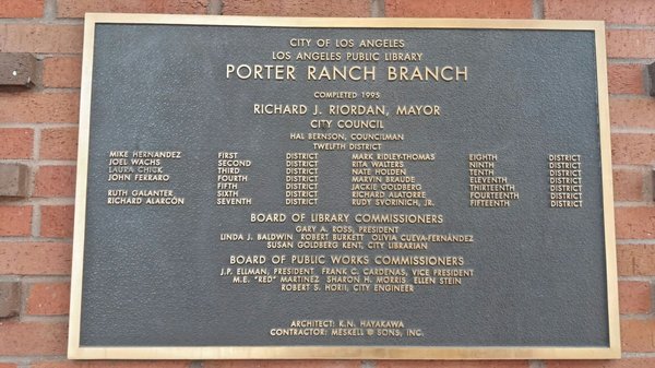 PORTER RANCH BRANCH LIBRARY - TEMP. CLOSED - Updated October 2025 - 16 ...