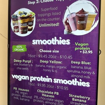 DEEP PURPL ACAI BOWLS - Updated December 2025 - 34 Photos & 16 Reviews ...