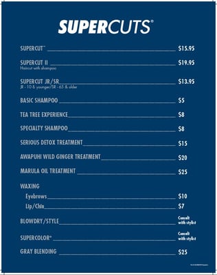 Supercuts 2670 N Belt Line Rd Irving TX 75062 US MapQuest