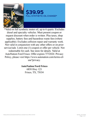 AUTONATION FORD FRISCO - Updated September 2025 - 80 Photos & 461 ...