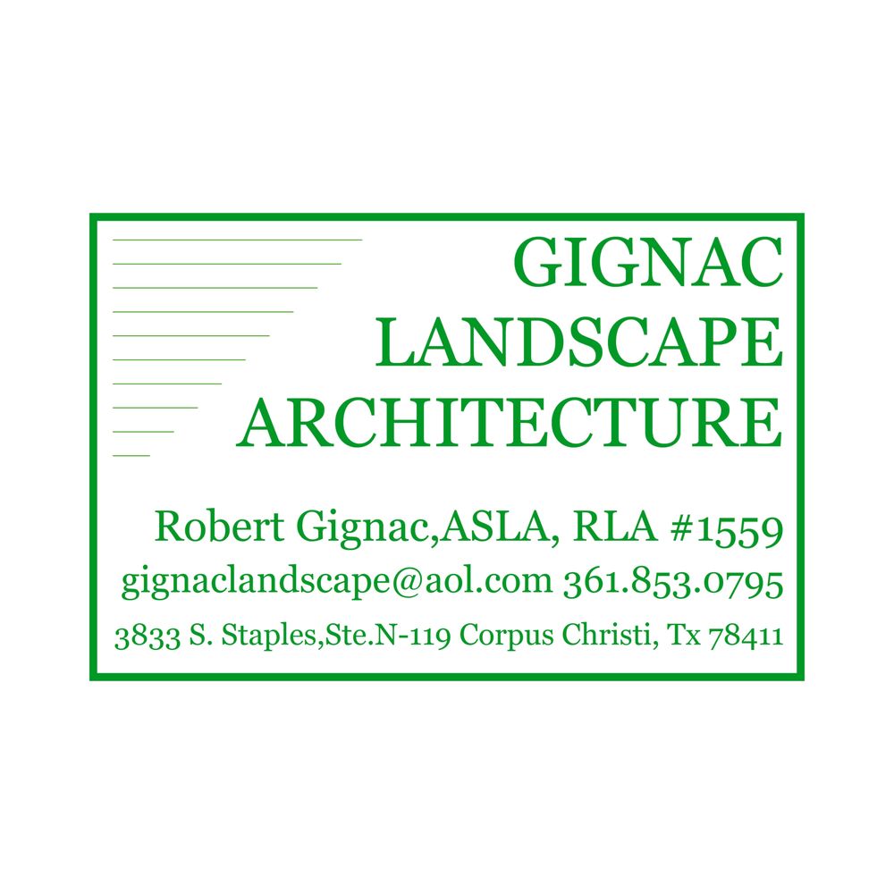 GIGNAC LANDSCAPE ARCHITECTURE - Updated August 2025 - 3833 S Staples St ...
