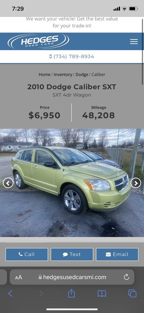 HEDGES USED CARS - Updated December 2025 - 12849 Telegraph Rd, Carleton ...