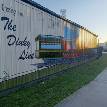 GREETINGS FROM THE DINKY LINE MURAL - 815 Montana St, Orlando, Florida ...