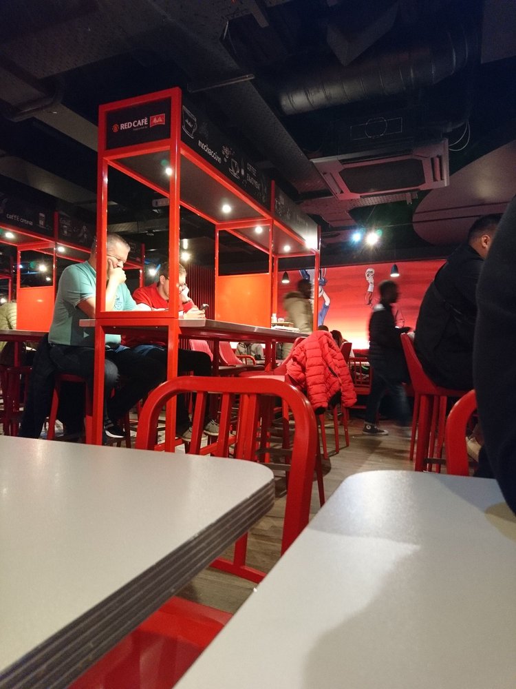 THE RED CAFE - Updated May 2025 - Old Trafford Stadium, Manchester ...