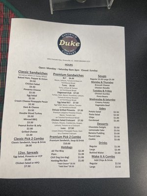 DUKE SANDWICH COMPANY - Updated October 2025 - 13 Photos & 35 Reviews ...