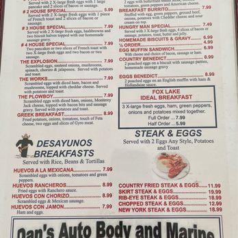 FOX LAKE FAMILY RESTAURANT - Updated October 2025 - 95 Photos & 50 ...