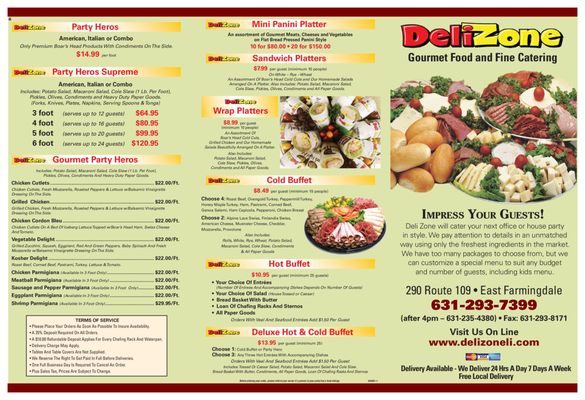 DELI ZONE - 76 Photos & 52 Reviews - 290 Rt 109, Farmingdale, New York ...