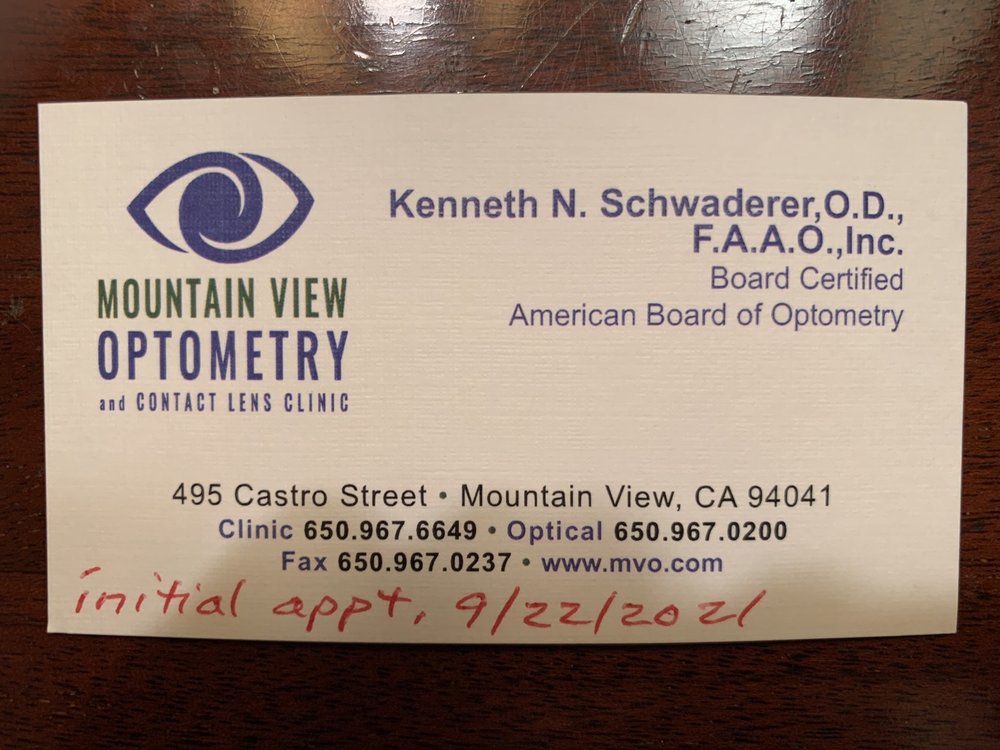 MOUNTAIN VIEW OPTOMETRY & CONTACT LENS CLINIC - 27 Photos & 239 Reviews - 495 Castro St ...