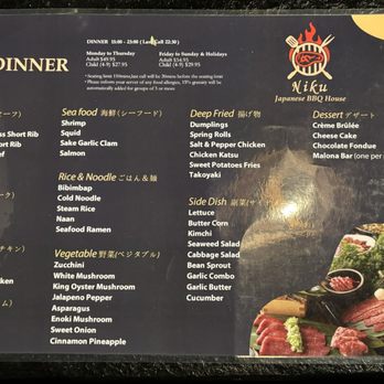 NIKU JAPANESE BBQ - Updated August 2025 - 138 Photos & 89 Reviews ...
