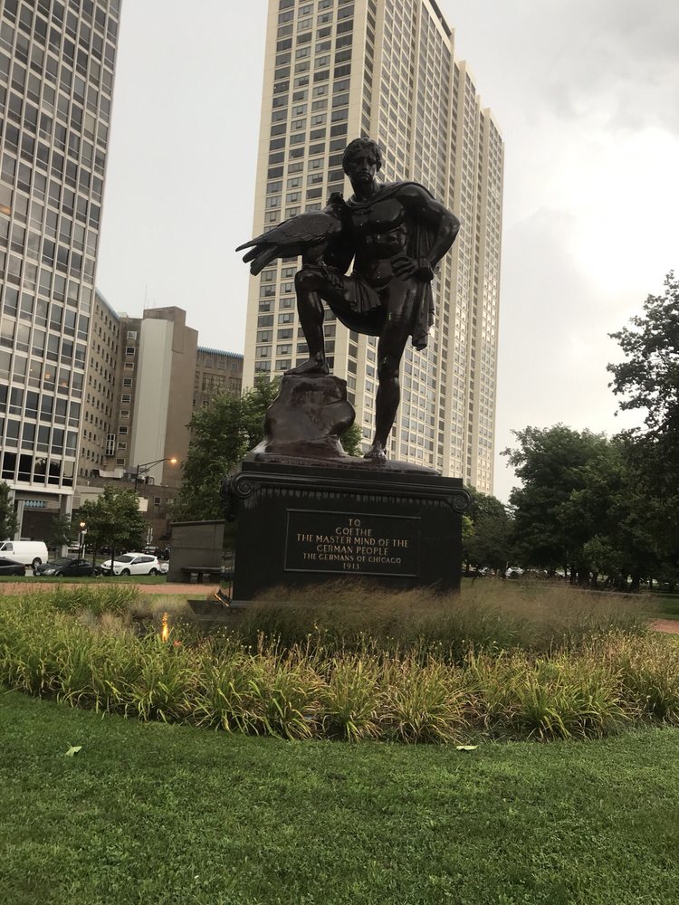 GOETHE STATUE - N Sheridan Rd, Chicago, Illinois - Public Art - Yelp