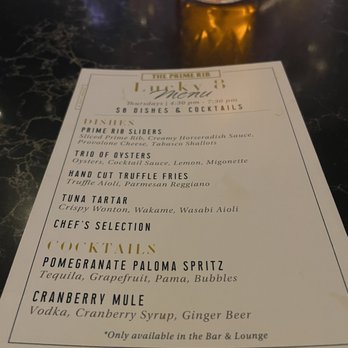 THE PRIME RIB - 170 Photos & 71 Reviews - 900 Packer Ave, Philadelphia ...