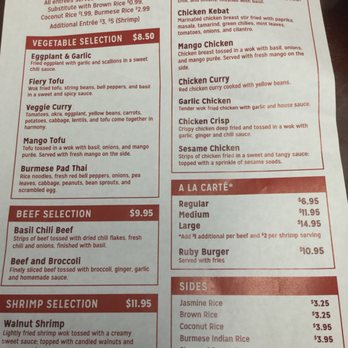 RANGOON RUBY - Updated March 2025 - 284 Photos & 207 Reviews - 590 Van ...