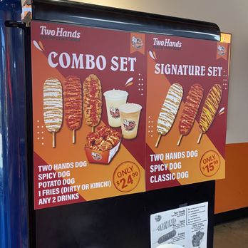 TWO HANDS KOREAN CORN DOGS - Updated June 2024 - 161 Photos & 73 ...