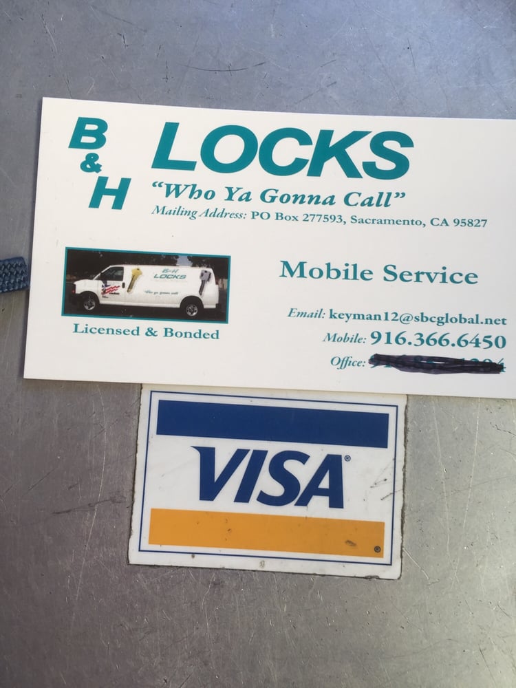 B & H LOCKSMITH - Keys & Locksmiths - 3510 Hanks St, Sacramento, CA ...