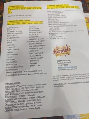 CRAVING KERNELS - 44 Photos & 38 Reviews - 312 Market St, Tomball ...