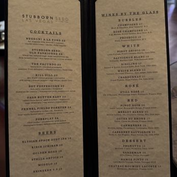 STUBBORN SEED - Updated July 2025 - 274 Photos & 42 Reviews - 3000 S ...