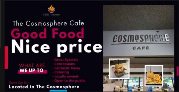 COSMOSPHERE CAFE - 1100 N Plum St, Hutchinson, Kansas - Cafes ...