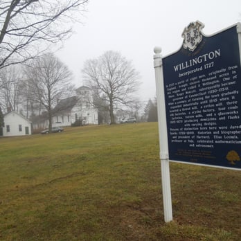 WILLINGTON HISTORICAL MARKER - Updated April 2024 - Tolland Turnpike ...