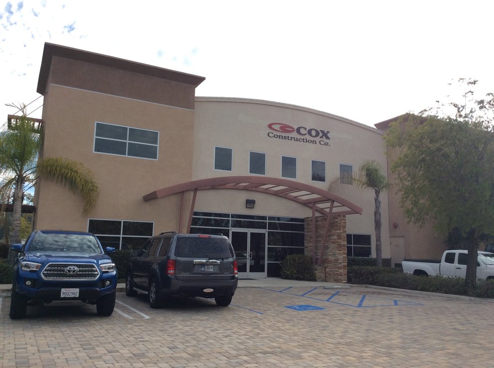 COX CONSTRUCTION - Updated December 2025 - 1210 Distribution Way, Vista ...