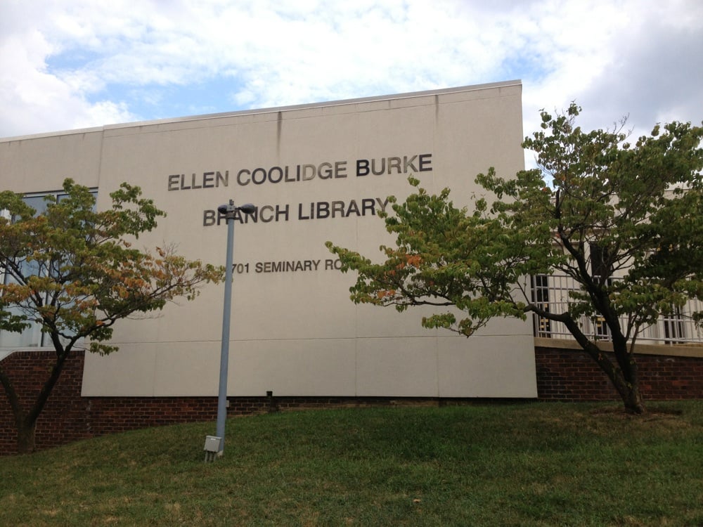 ELLEN COOLIDGE BURKE BRANCH LIBRARY - ALEXANDRIA LIBRARY - Updated ...
