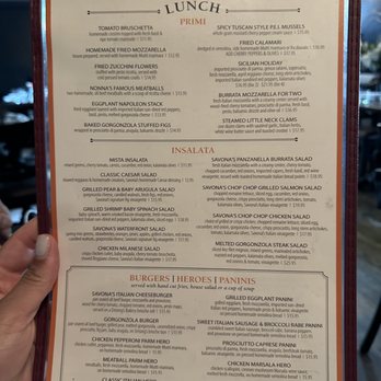 SAVONA’S TRATTORIA & BAR- HUDSON - Updated October 2025 - 60 Photos ...