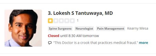 VRIJESH TANTUWAYA, MD - Updated July 2025 - 11 Photos - 13029 Pomerado ...