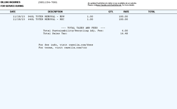 CASELLA WASTE SERVICES - Updated December 2025 - 27 Reviews - 1180 ...