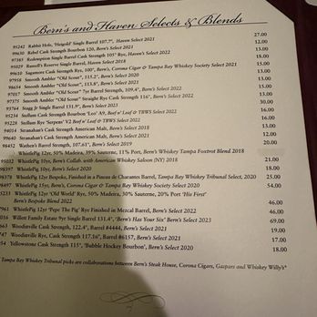 BERN’S STEAK HOUSE - Updated August 2024 - 6732 Photos & 3700 Reviews ...