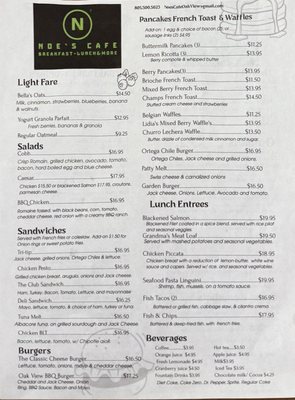 NOE’S CAFE - Updated December 2025 - 37 Photos & 17 Reviews - 490 N ...