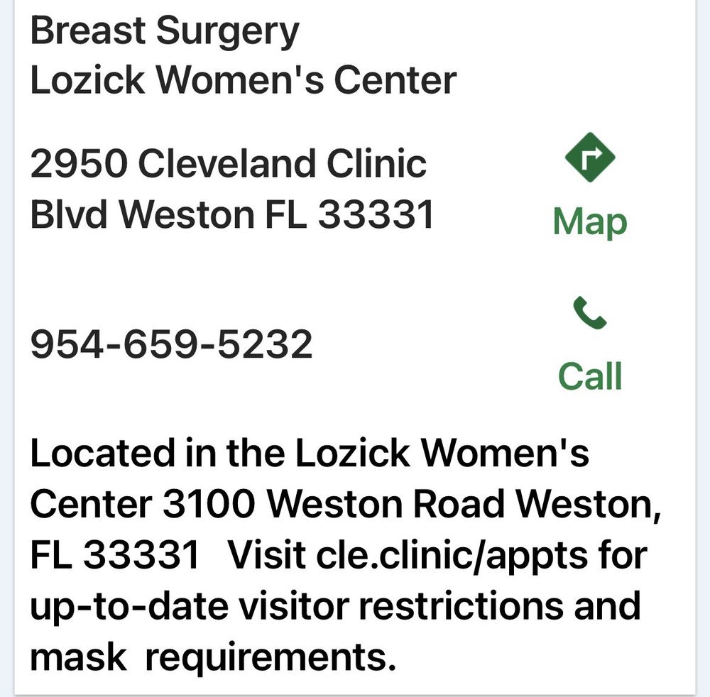 LOZICK WOMENS CENTER - Updated January 2026 - 3100 Weston Rd, Weston ...