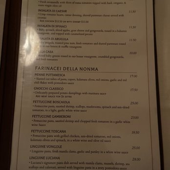 LUCIANA’S RISTORANTE - Updated April 2024 - 460 Photos & 996 Reviews ...