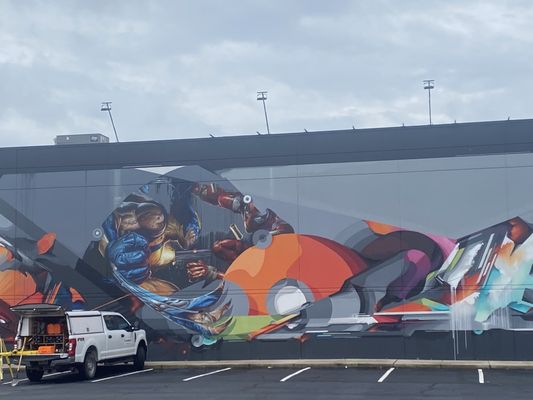 DEADPOOL WOLVERINE & WONDER WOMAN MURAL - Updated December 2025 - 1305 ...