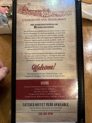 HOMESTEAD STEAK HOUSE - 23 Photos & 83 Reviews - 205 Frank Timberlake ...