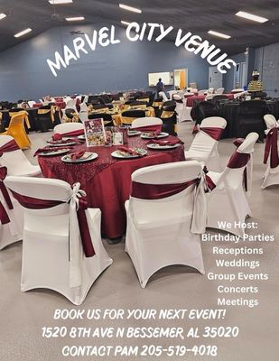 MARVEL CITY VENUE - Updated October 2024 - 1520 8th Ave N, Bessemer ...