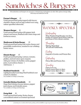 CATTAILS - Updated December 2025 - 6661 Brecklin Lp Rd, Larsen ...