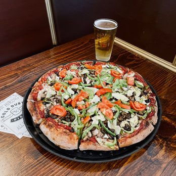 Gold dust pizza store