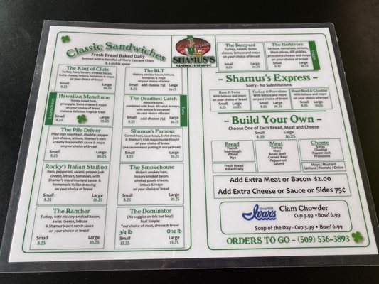 Reviews of SHAMUS’S SANDWICH SHOPPE - Updated September 2024 - 39 ...