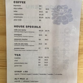 HOLA CAFECITO - Updated July 2025 - 31 Photos & 29 Reviews - 429 W Main ...