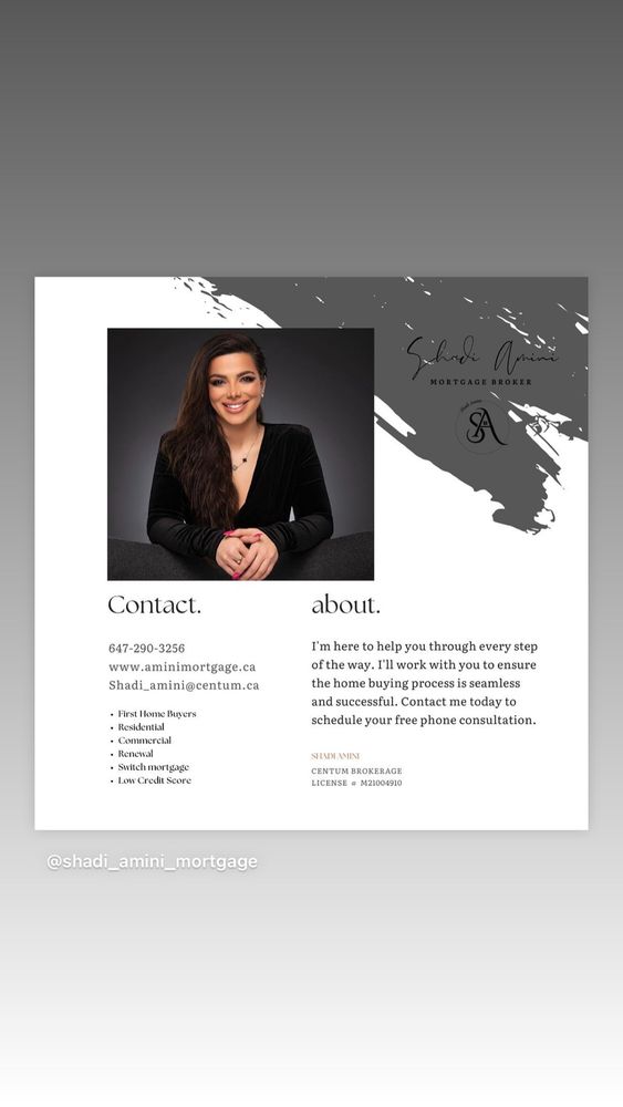 SHADI AMINI - CENTUM - Updated April 2025 - Request Information - 11160 ...