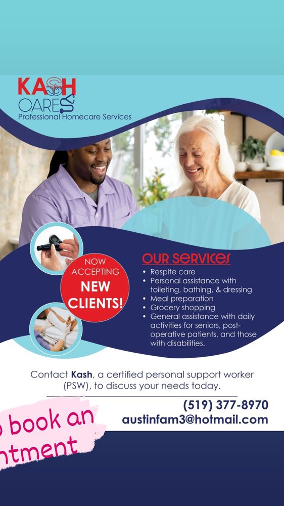 KASH CARES - Updated July 2024 - Owen Sound, Ontario - Home Health Care ...