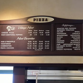VILLAGE HOST PIZZA - Updated March 2025 - 160 Photos & 356 Reviews ...