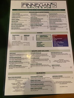 FINNEGAN’S GRILLE & PUB - Updated September 2024 - 15 Photos & 11 ...