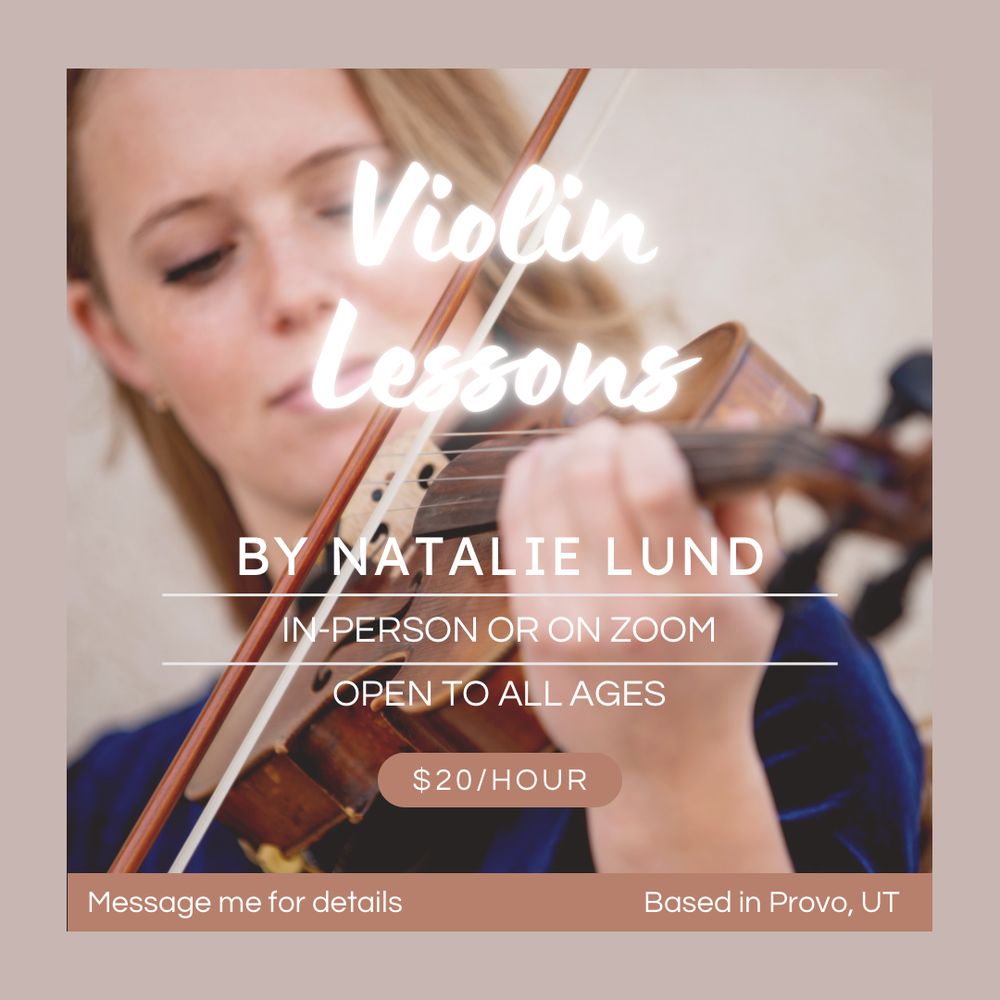 PRIVATE VIOLIN LESSONS - Request Information - Provo, Utah - Musical ...