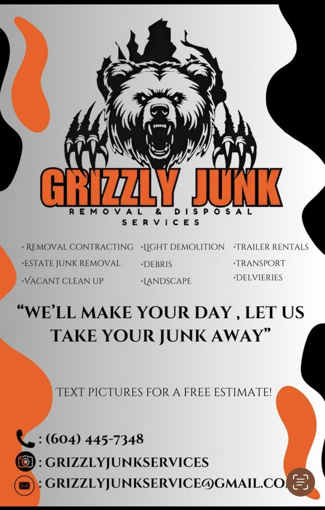 GRIZZLY JUNK REMOVAL - Updated July 2024 - Request a Quote - Surrey ...