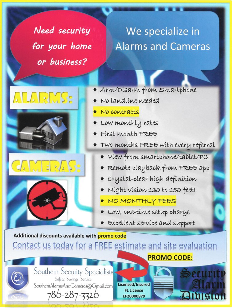 SOUTHERN SECURITY SPECIALISTS - 27 Photos - 9620 SW 12th Ct, Pembroke ...